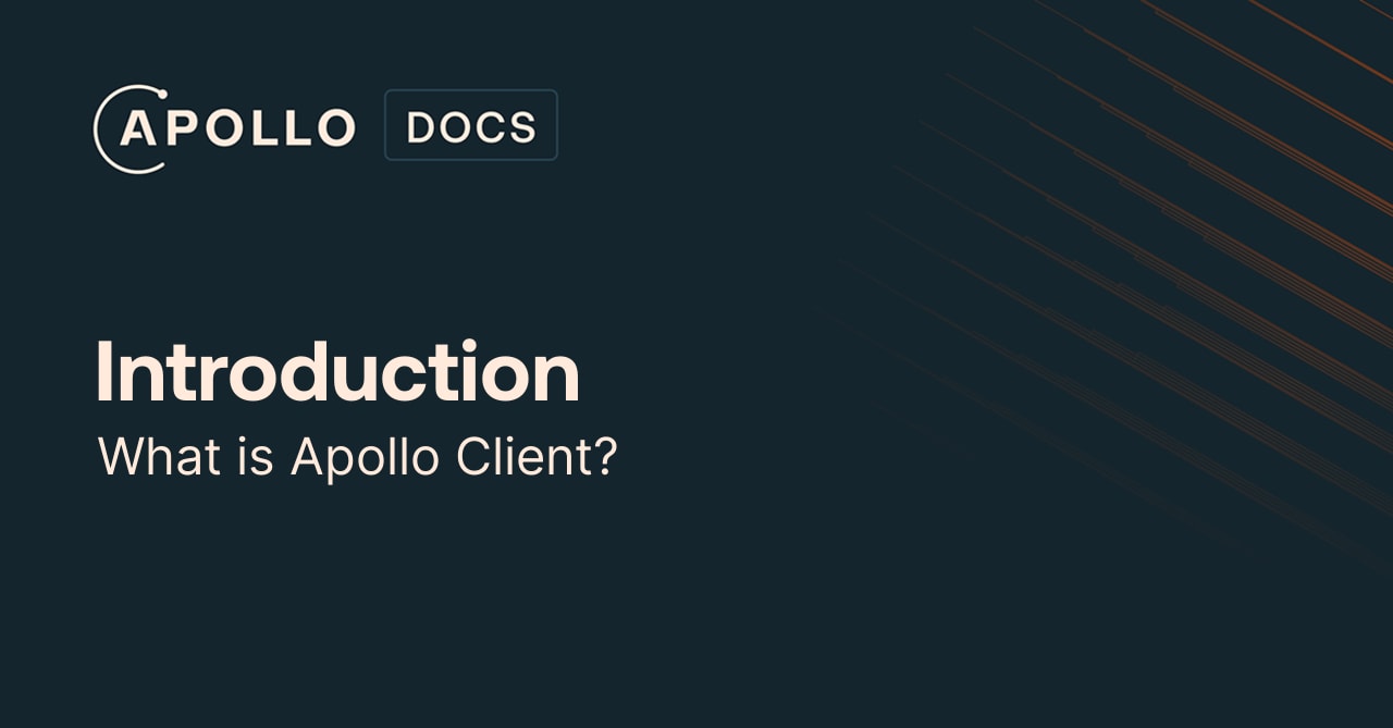 Introduction - Apollo GraphQL Docs